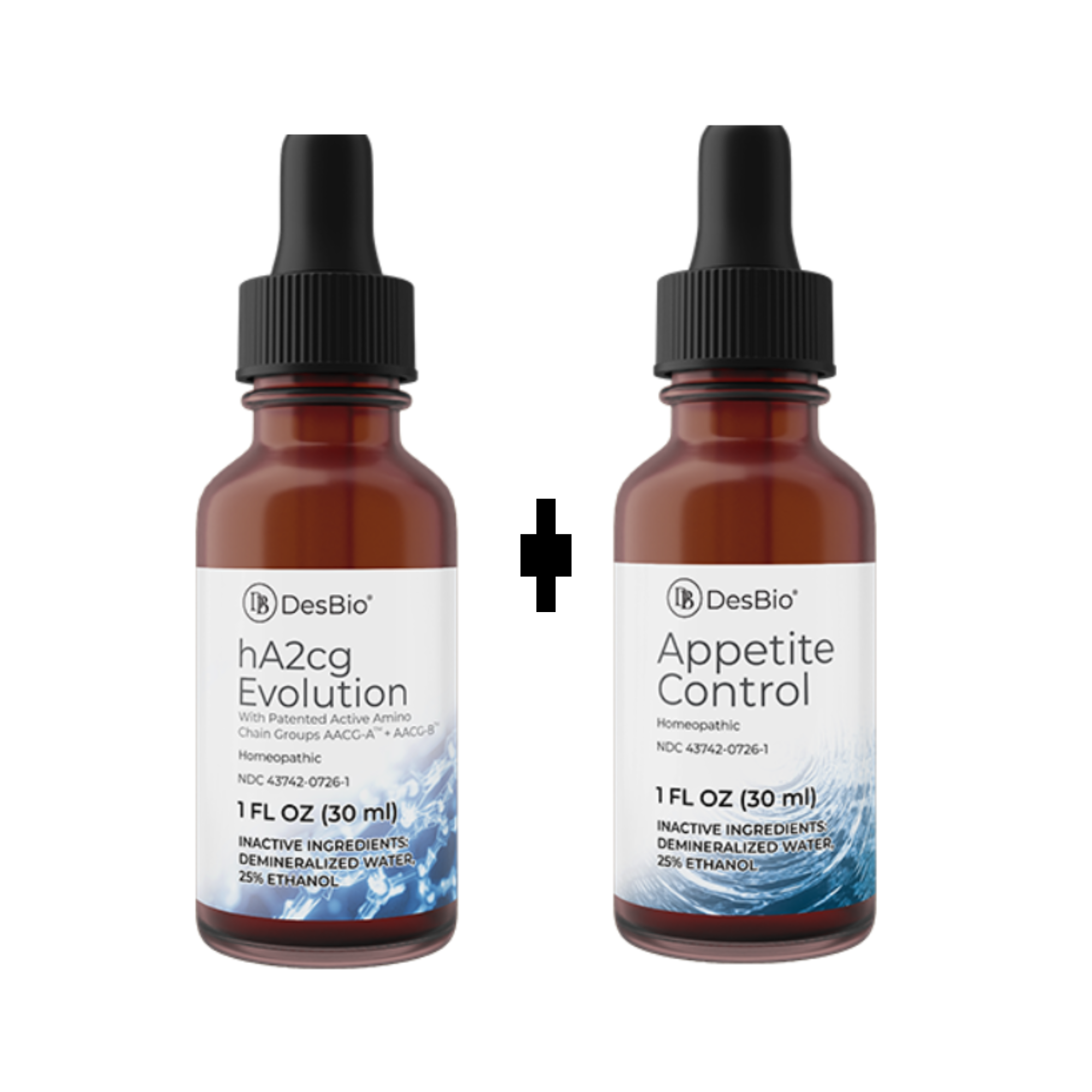 Appetite Control & Evolution Drops Bundle by DesBio - Natural Healing House