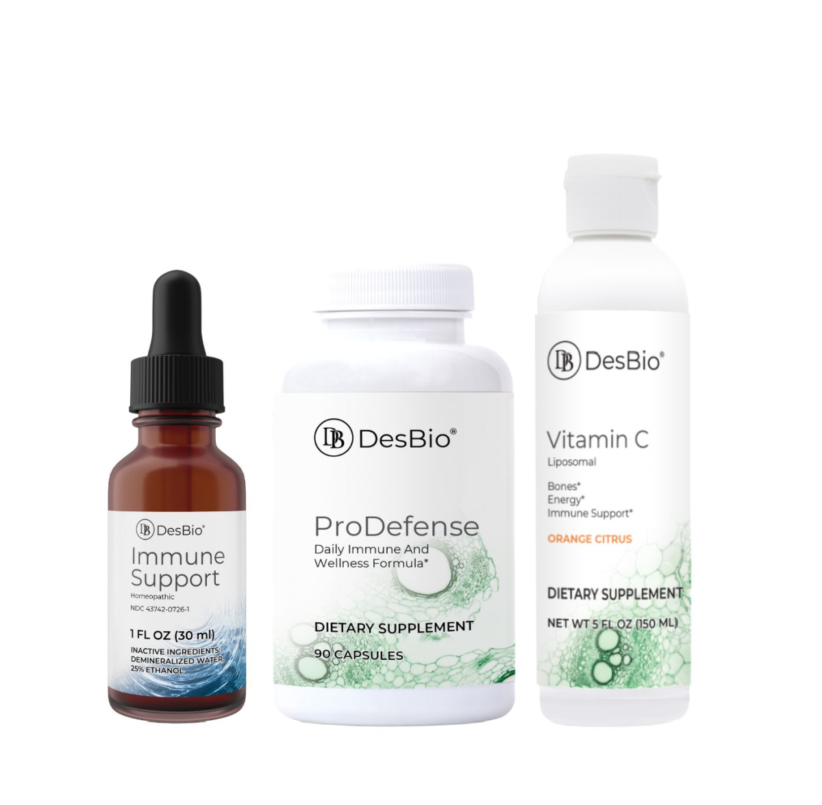 Cold and Flu Prevention Bundle by Desbio - Natural Healing House