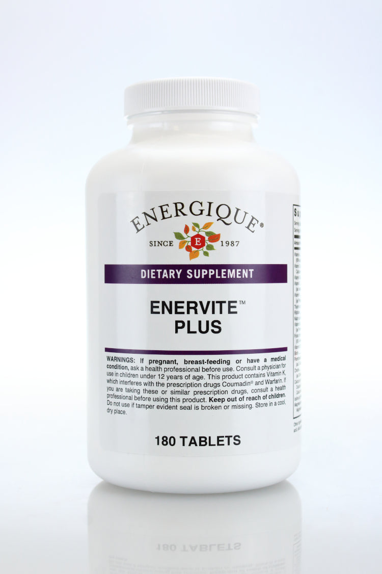 Enervite Plus 180 Tabs by Energique - Natural Healing House
