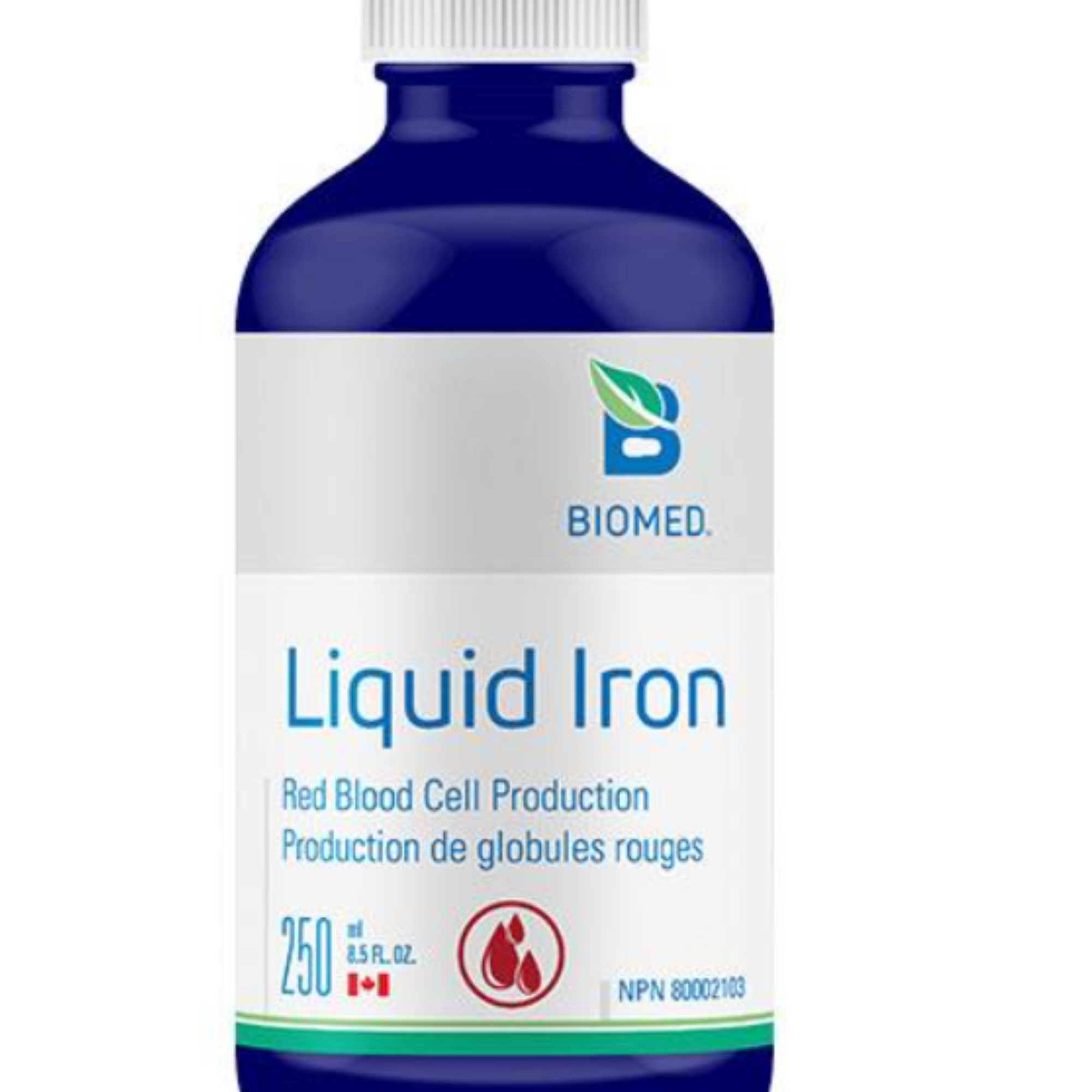 Liquid Iron 8.5 oz by BioMed - Natural Healing House