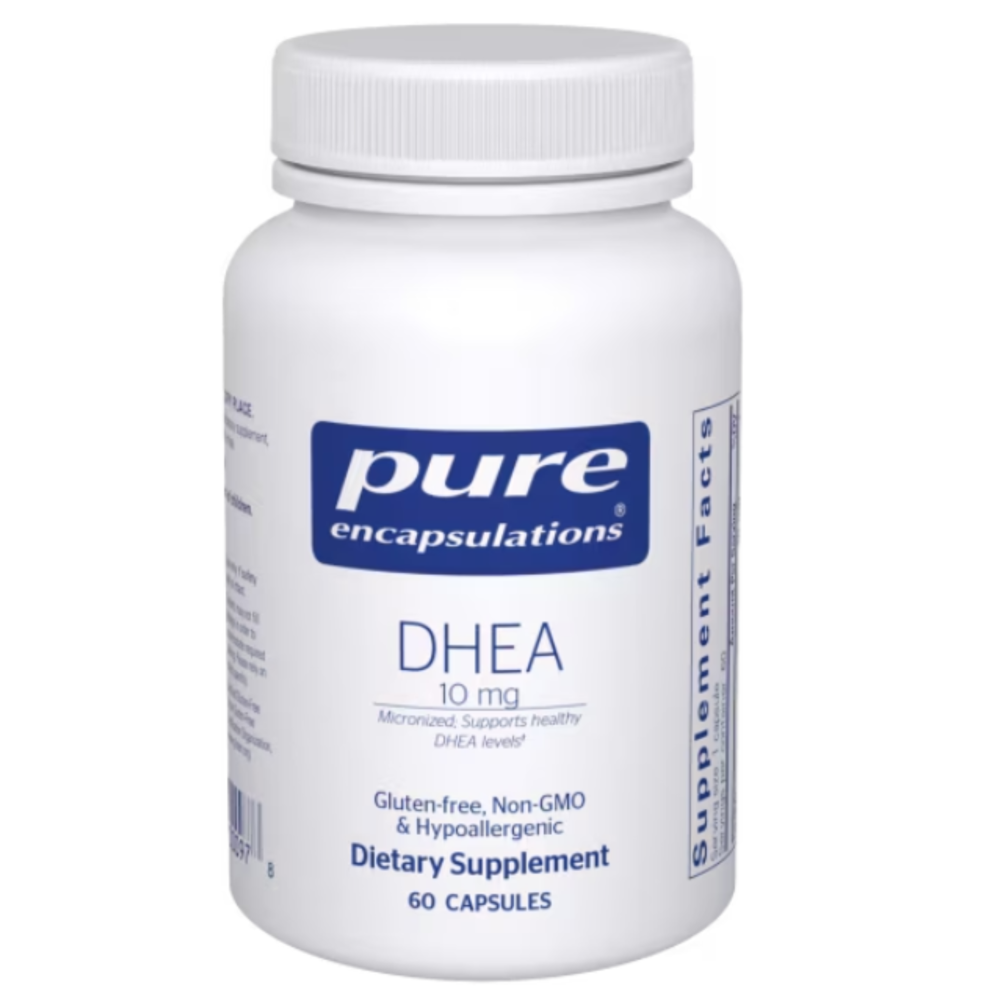 DHEA 10mg 60caps by Pure Encapsulations - Natural Healing House