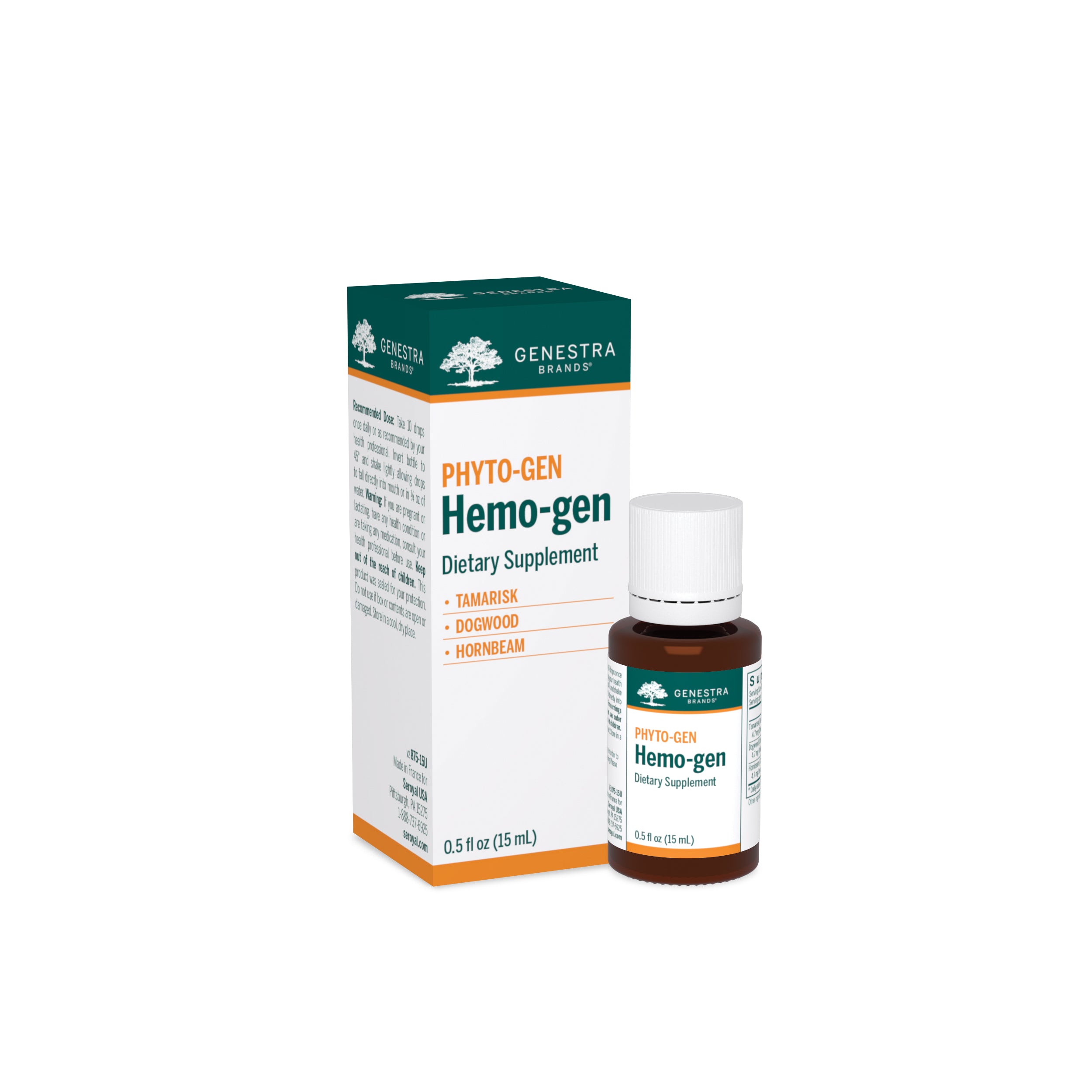 Hemo-gen (15 ml) by Genestra Brands - Natural Healing House