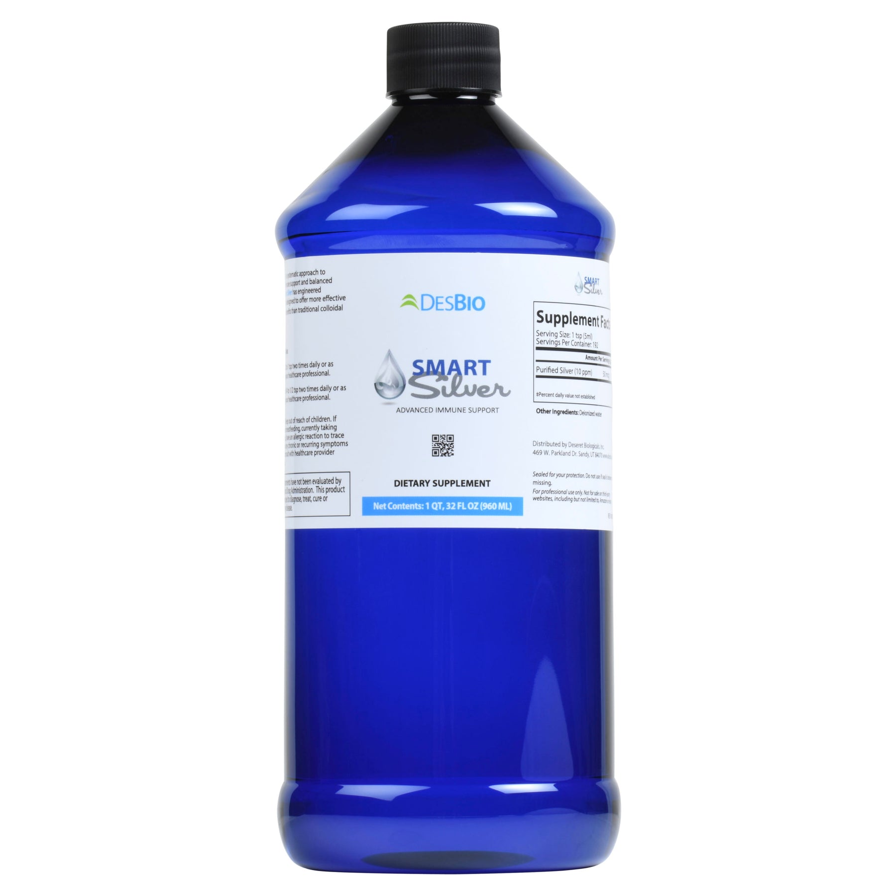 Smart Silver (32 oz) by DesBio - Natural Healing House