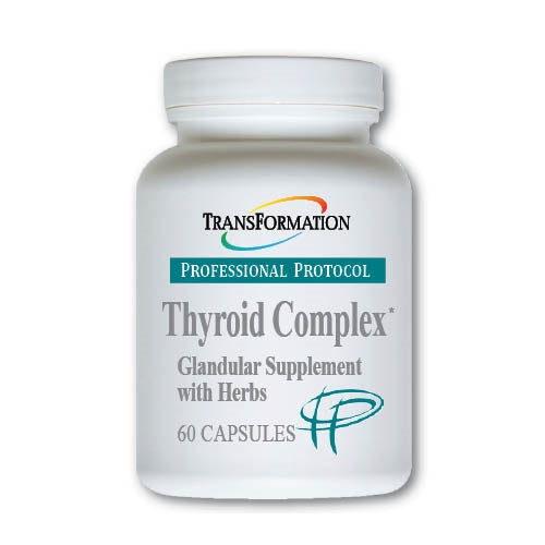 Thyroid Complex (60 Capsules) Transformation Enzymes - Natural Healing ...