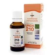Unda #210 Seroyal ( 0.7 fl oz) Numbered Compounds - Natural Healing House