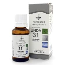 Unda #31 Seroyal ( 0.7 fl oz) Numbered Compounds - Natural Healing House