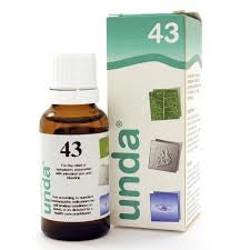 Unda #43 Seroyal ( 0.7 fl oz) Numbered Compounds - Natural Healing House