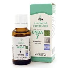 Unda #7 Seroyal ( 0.7 fl oz) Numbered Compounds - Natural Healing House